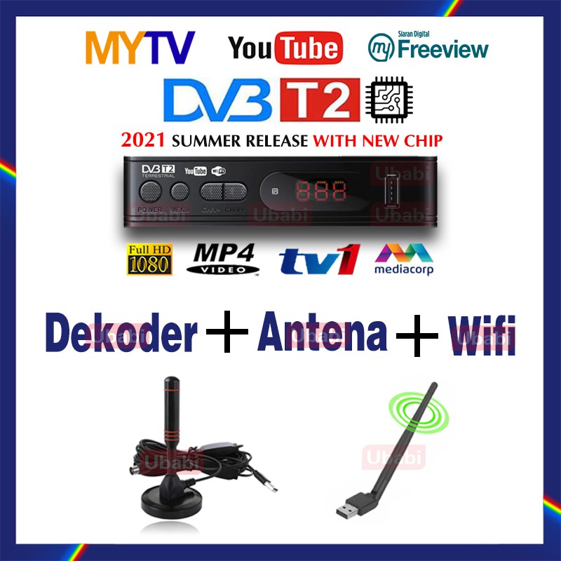 ⚡️ 3-5 Days Arrival ⚡️ MYTV Decoder PVR Youtube MY TV Dekoder ...
