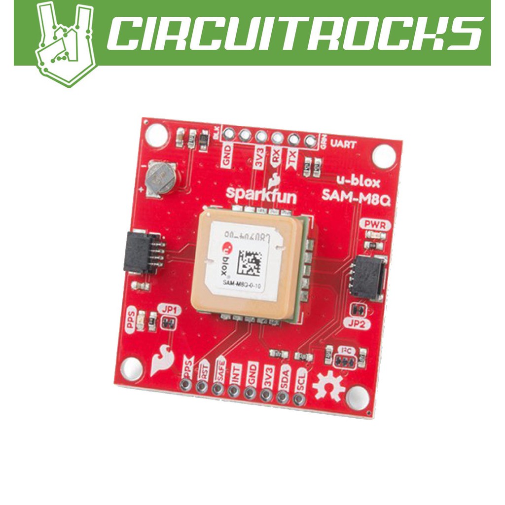 Circuitrocks GPS Breakout Chip Antenna Sam-M8Q Sparkfun | Shopee ...
