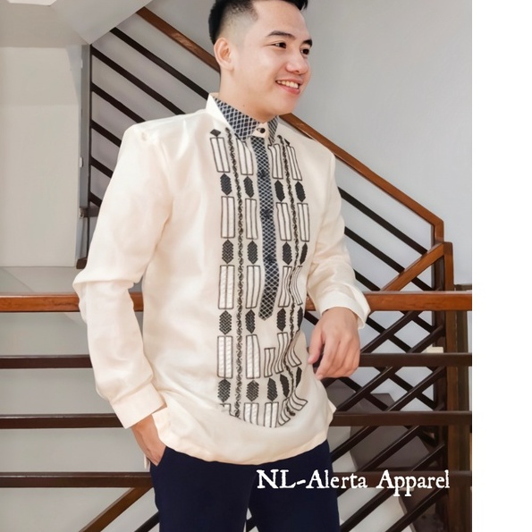 MODERN BARONG PURE EMBROIDERED FOR MEN | Shopee Philippines