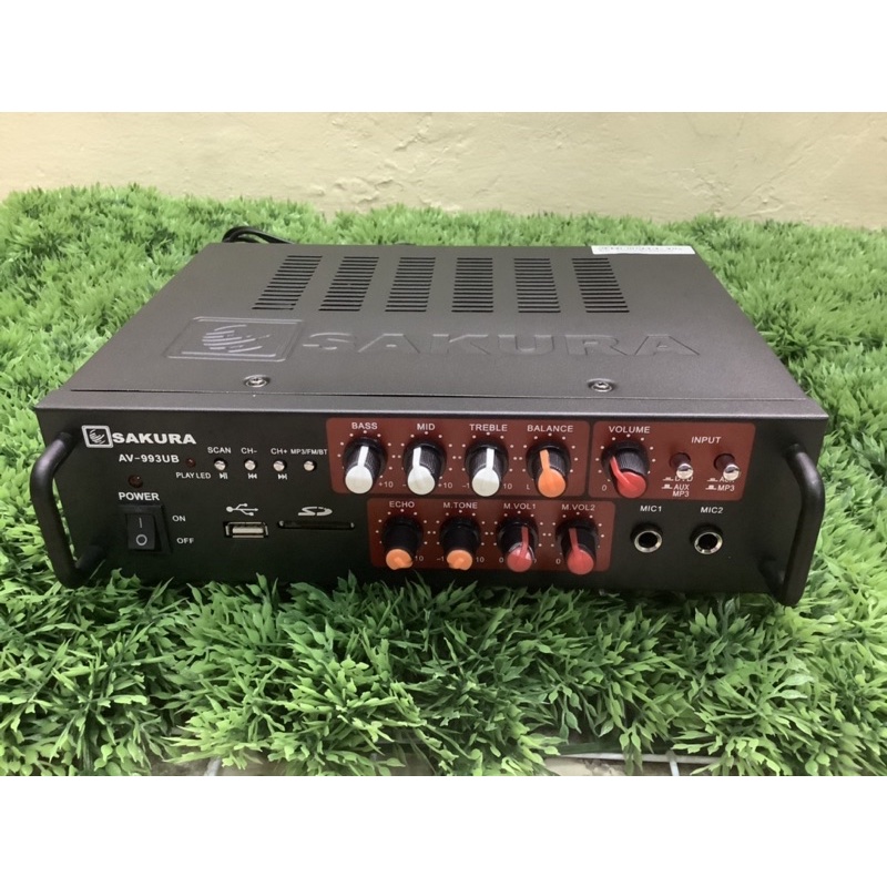 SAKURA AV-993UB Karaoke/Surround Amplifier | Shopee Philippines
