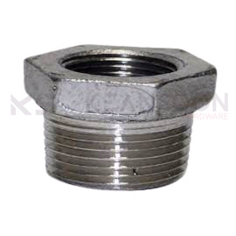 Gi Reducing Bush Bushing 1/4" 3/8" 1/2" 3/4" 1" 1-1/4" 1-1/2" 2 ...