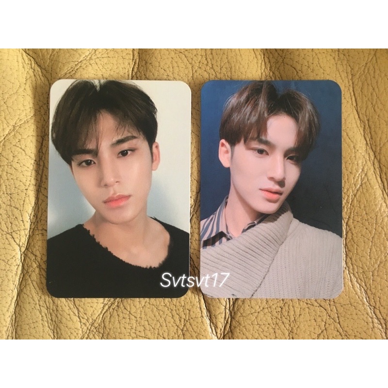 Official photocard mingyu seventeen from album you make my dadn before dawn version. seventeen ...