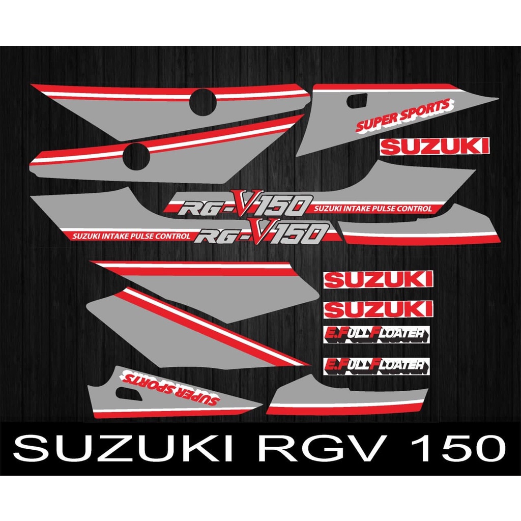 Suzuki RGV 150 STRIPING STICKER | Shopee Philippines
