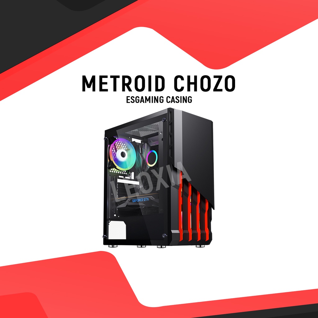 ESGAMING CPU ATX MID TOWER COMPUTER CASE | Shopee Philippines
