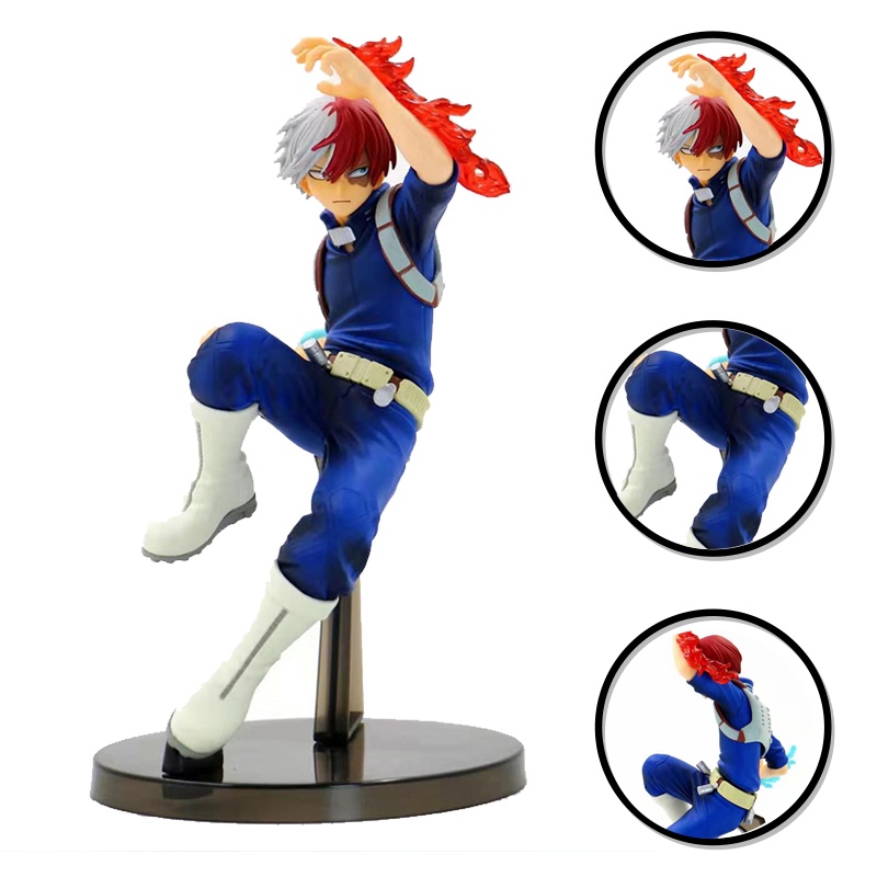 17CM Popular Cartoon My Hero Academia Anime Figure Static 3rd Todoroki ...