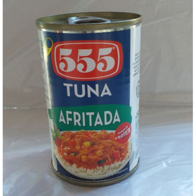 555 TUNA AFRITADA 150g | Shopee Philippines