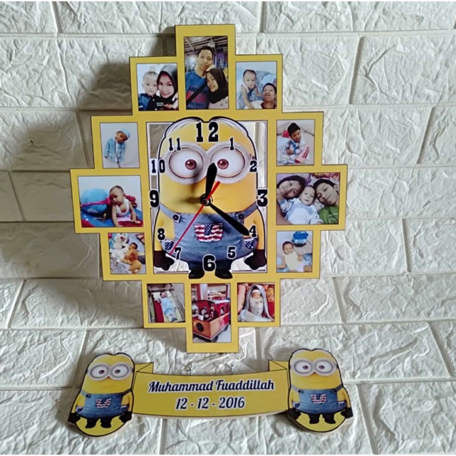 Dingding Clock Mdf Dingding Clock Character Birthday Anniversary Gifts ...