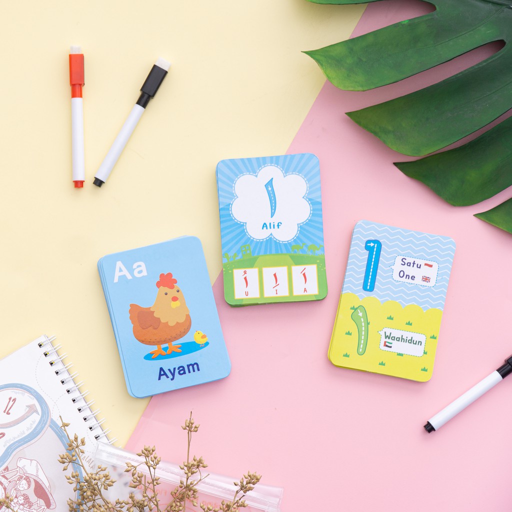 Flashcard Package 3 (letters, Numbers, Hijaiyah) | Shopee Philippines