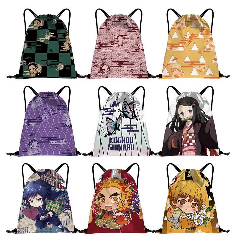 Kimetsu No Yaiba Demon Slayer Sling Bag Kamado Nezuko Rengoku Kyoujurou ...