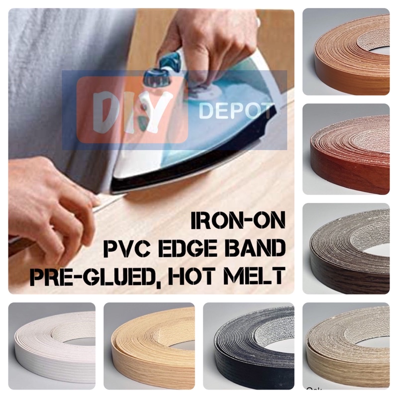 Iron-On Pre-Glued Edgeband for 3/4” Plywood – Laminated & Wood Veneer ...