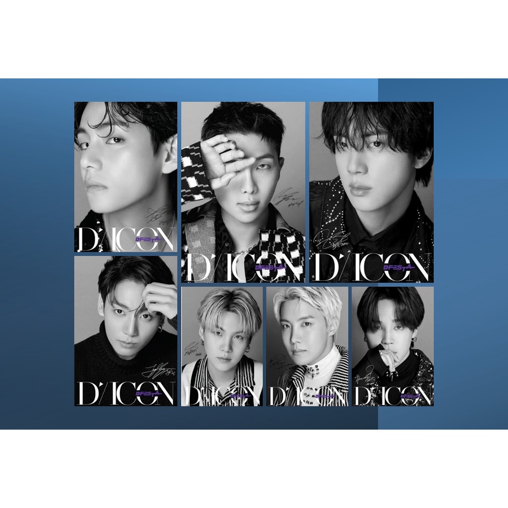 BTS Festa Posters / BTS Dicon Posters with FREE Poster Box WATERPROOF ...