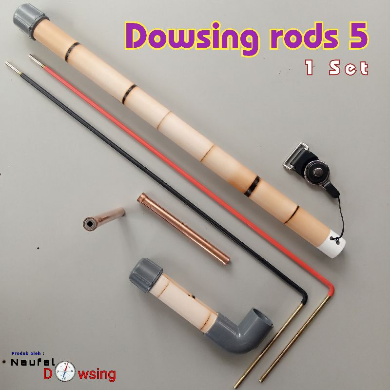 MATA Dowsing rods 5 (1set), scratch energy pawn tool, metal detection ...