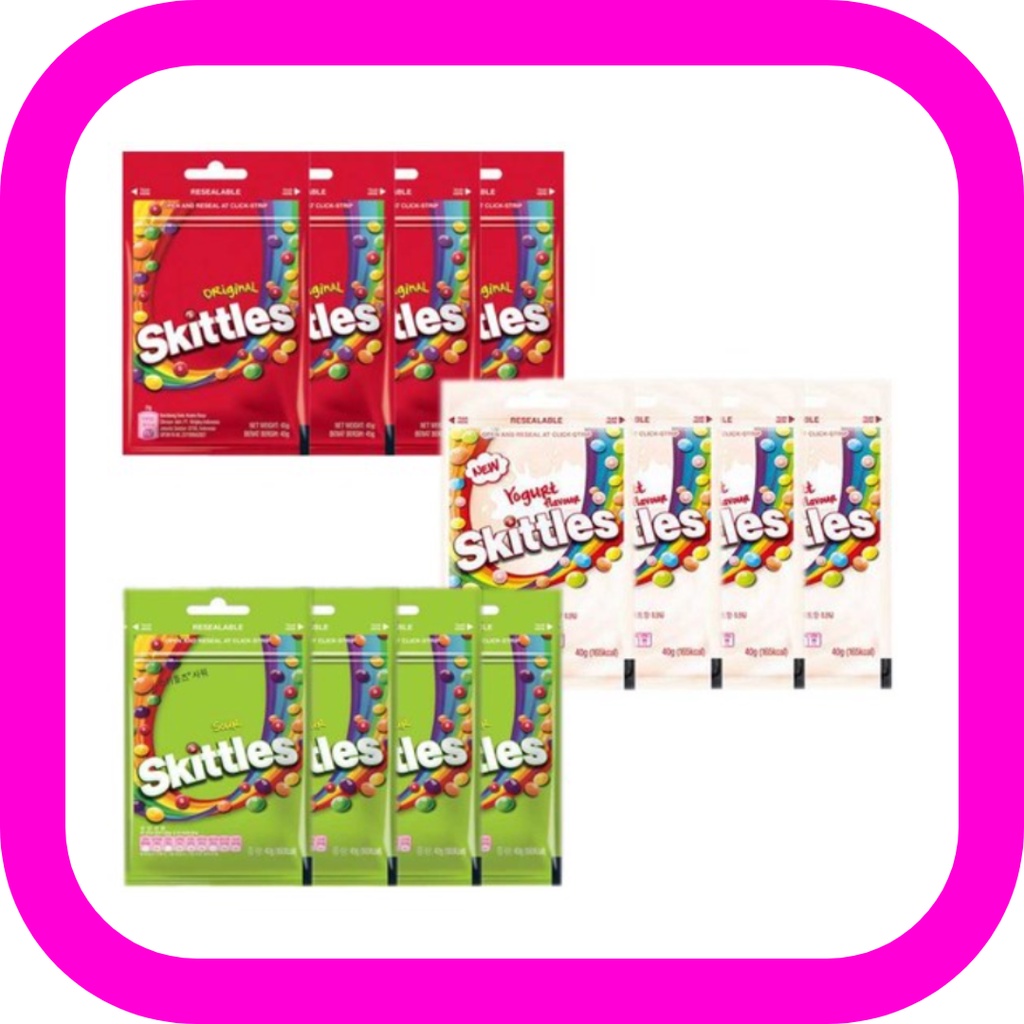 Skittles series 3 Flavors Sour Biscuit Snacks Chips Snacks Tidbits ...