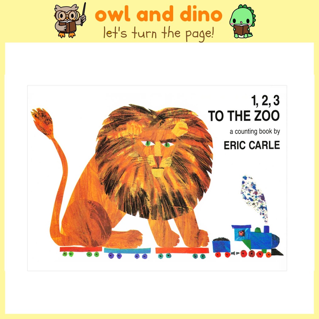 123 To The Zoo (An Eric Carle Boardbook) | Shopee Philippines