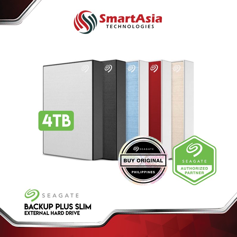 Seagate NEW Backup Plus 4TB Portable External Hard Drive | Shopee ...