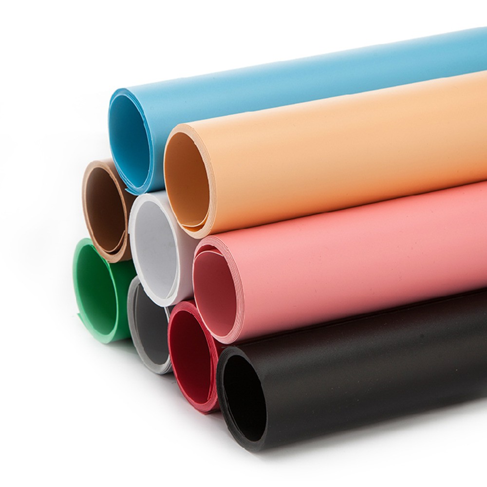 9 kinds of pure color matte matte PVC background board photography ...