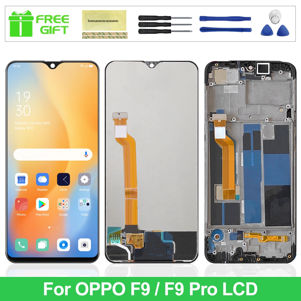 For OPPO F9 / F9 Pro A7X LCD Display With Touch Screen Digital ...