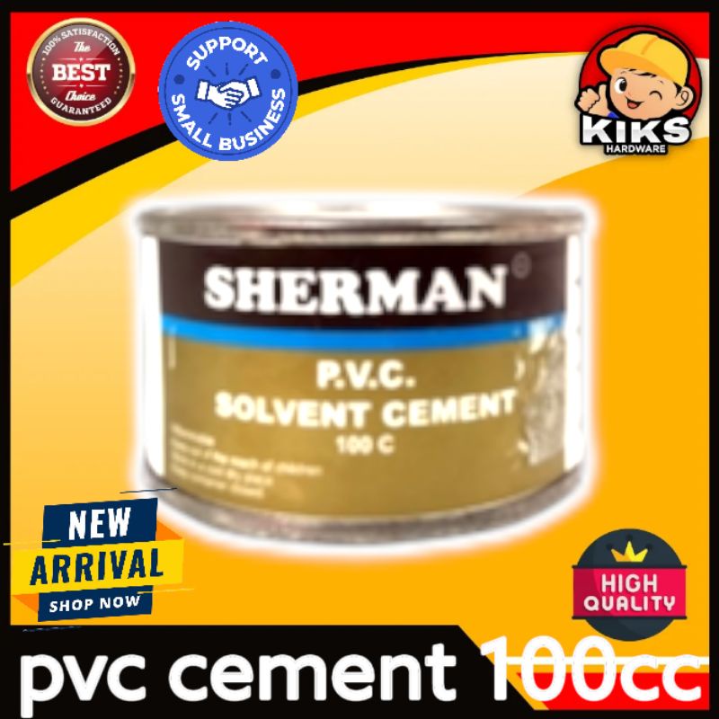 Pvc Solvent Cement 100cc Wholesale Sherman | Shopee Philippines