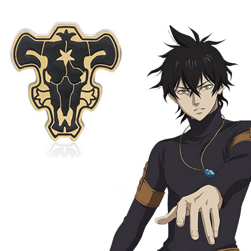 Anime Anime Black Clover Bull Magic Knights Logo Pendant Metal Cartoon ...