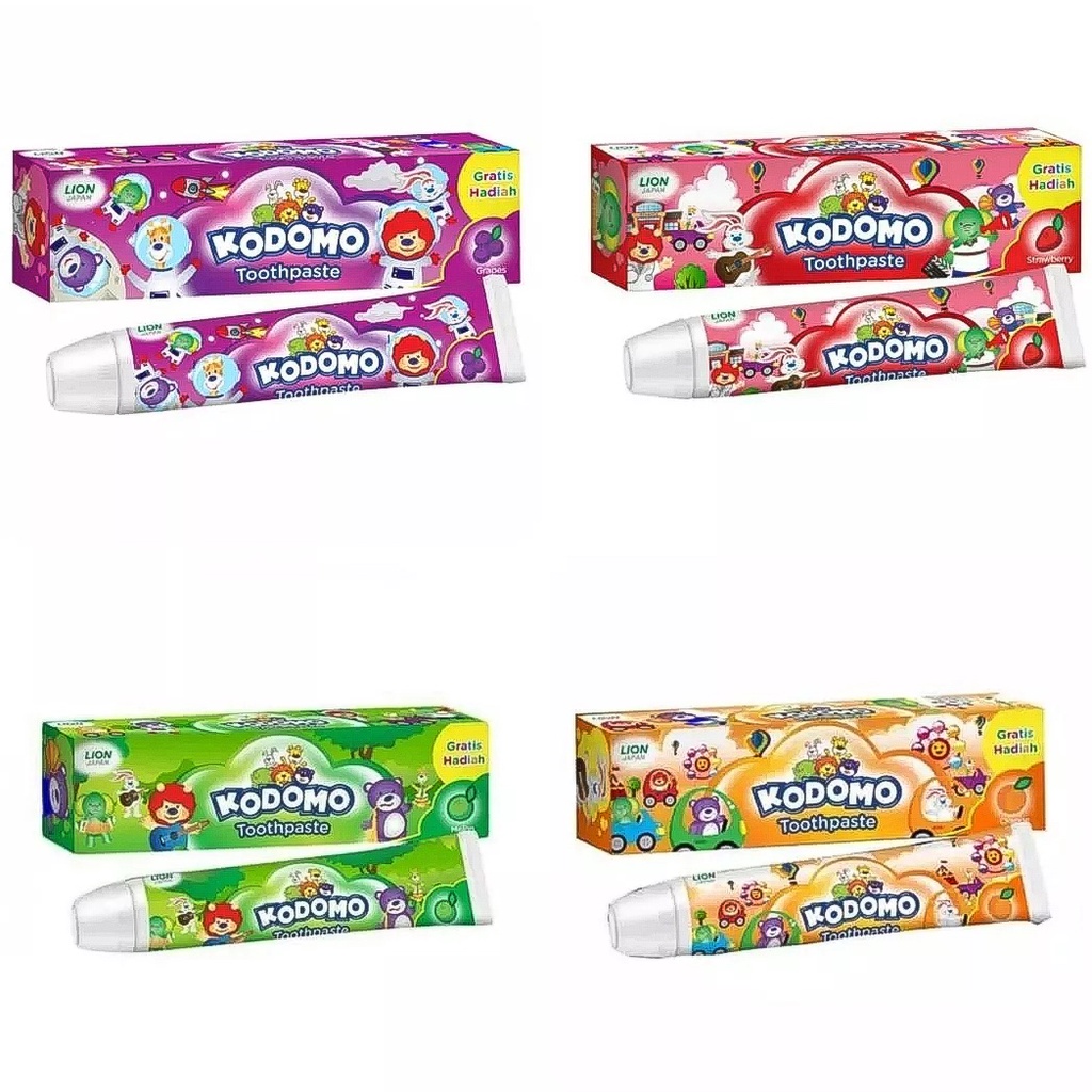 Kodomo Toothpaste Toothpaste Toothpaste Toothpaste Extra Gift 45g ...
