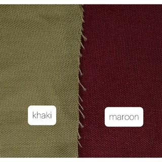 Tetoron Polyester Cotton Plain (Set A) Fabric 44/45" Width | Shopee ...