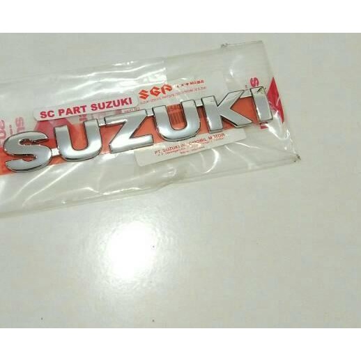 Original suzuki writing logo emblem 15,5cm | Shopee Philippines