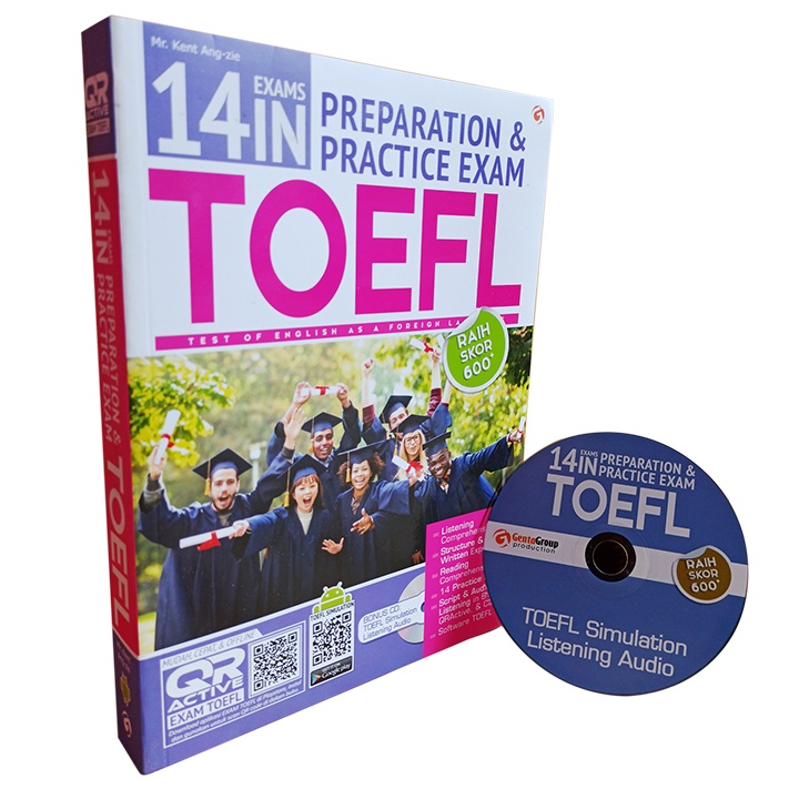 Toefl TOEIC Book: 14 EXAMS IN PREPARATION PRACTICE EXAM TOEFL - TOEFL ...