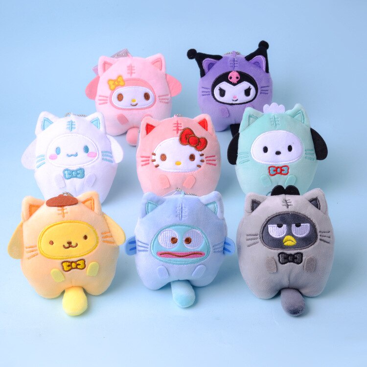 Cute Sanrio Cross-Dressing Tiger Pendant My Melody Cinnamoroll ...