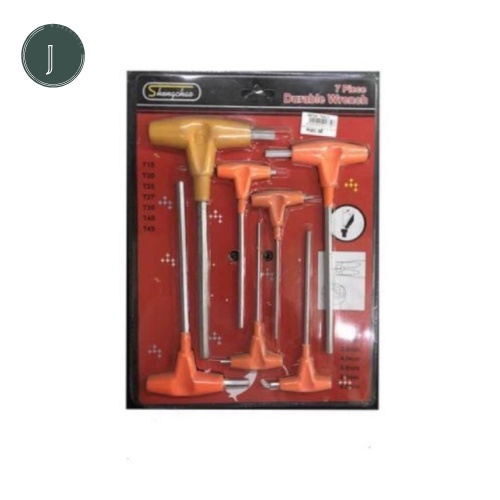 j | 7 In 1 T Handle Inner Hexagon Allen Wrench Screwdriver Set | Shopee ...