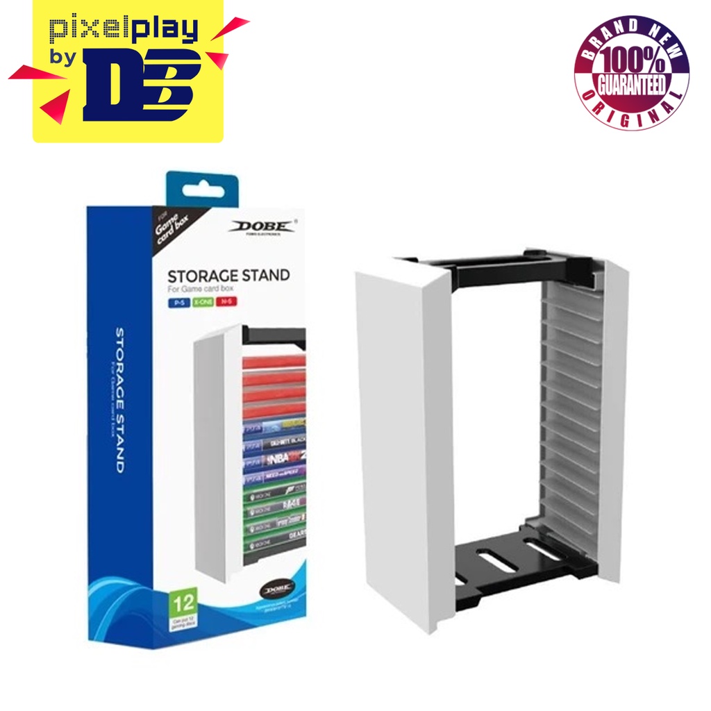 PlayStation 5 Dobe Game Card Box Storage Stand 12 Disc For Ps Xbox One ...