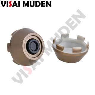 Car Styling 64MM OD / 61MM ID Wheel Center Cap Bronze & Silver Sport ...