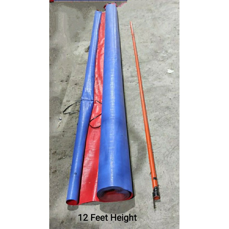 Sackolin Trapal Lona Blue Orange 12 Ft. per meter | Shopee Philippines