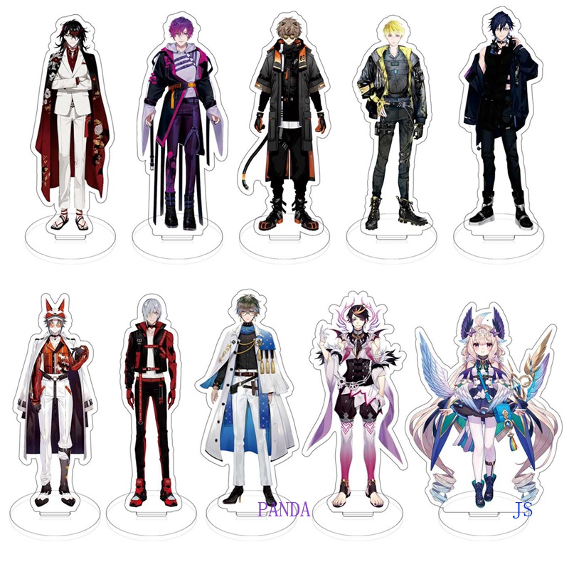 Panda Vtuber Girls Kizuna AI Acrylic Stands Model Plate Fubuki Okayu ...