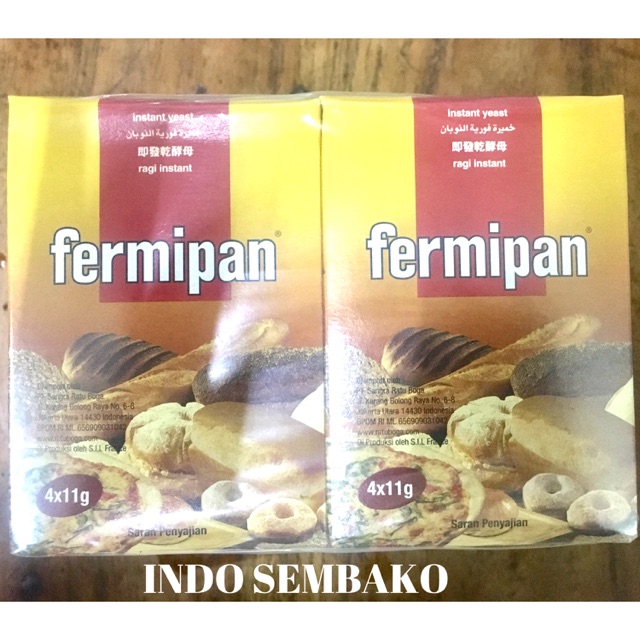 Fermipan contains 10 packs (4x11g) / Fermipan Instant Yeast Instant ...