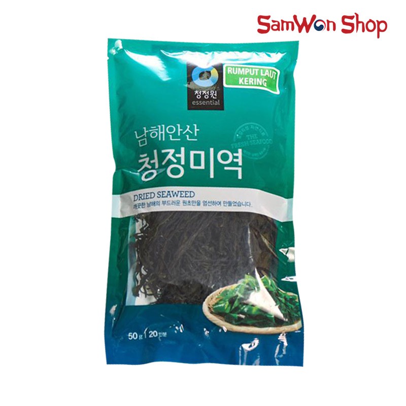 DAESANG MIYEOK DRIED SEAWEED 50 GRAM - DRY SEAWEED READY TO COOK ...