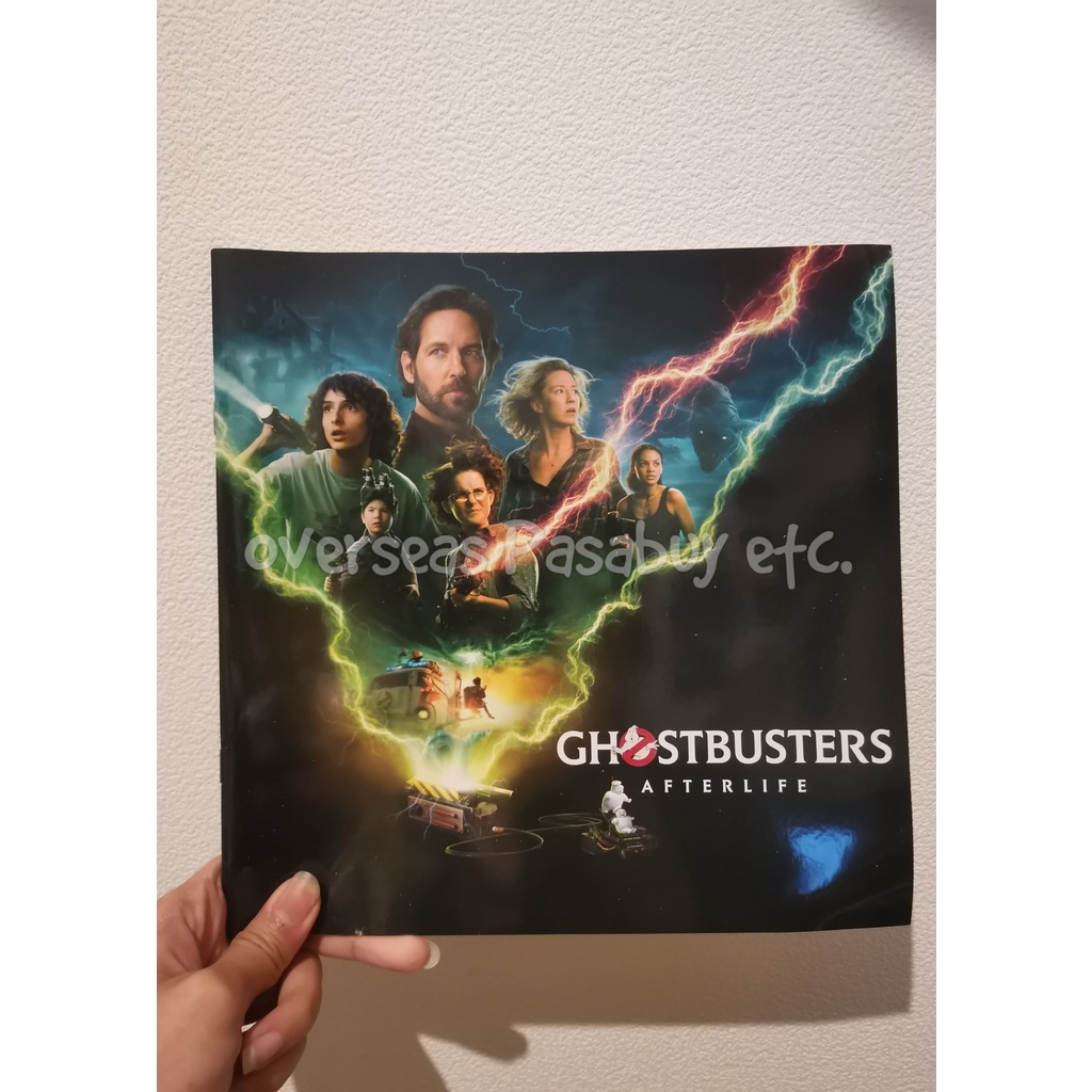 Ghostbusters Afterlife movie booklet | Shopee Philippines