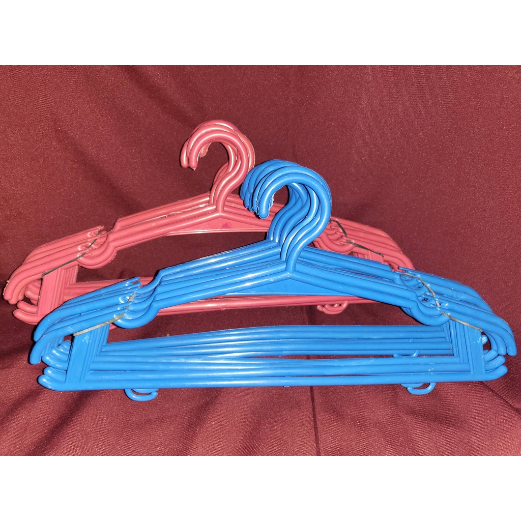 set of 12pcs high quality durable cloth hanger / sabitan - 16 inches ...