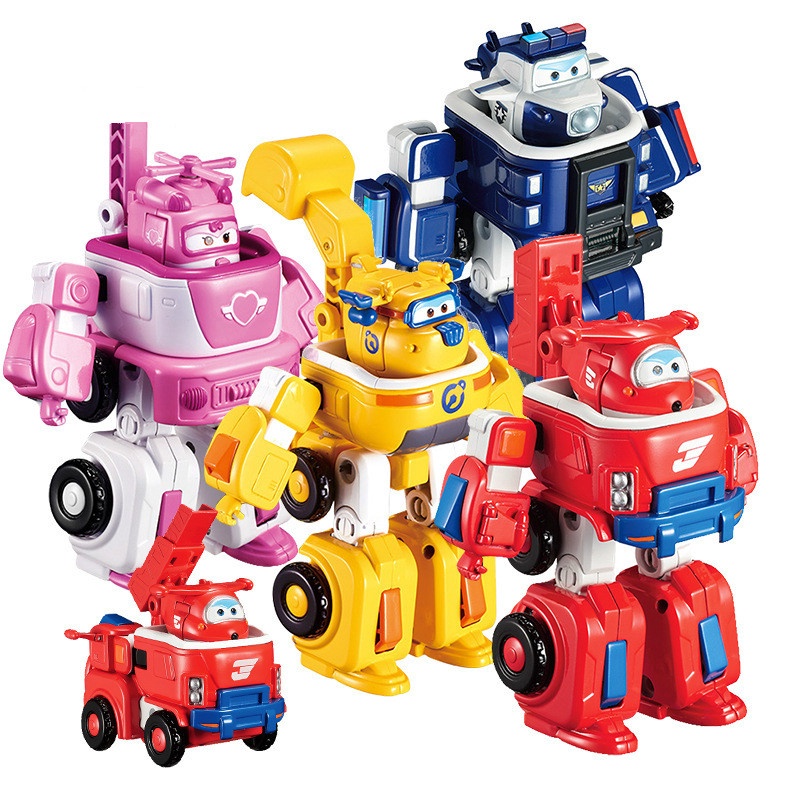 Super Wings Robot For Superwings Transformable Airplane Toy For Kids ...