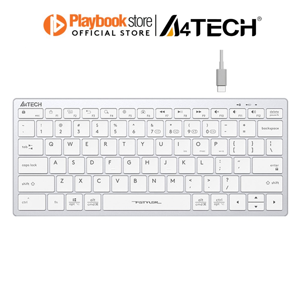 A4Tech FBX51C Bluetooth & 2.4G Wireless Dual Mode Rechargeable Keyboard | Shopee Philippines