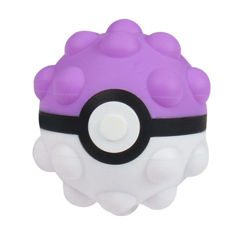New Antistress Pop It Rainbow Ball Push Bubble Pokeball Fidget Toys ...
