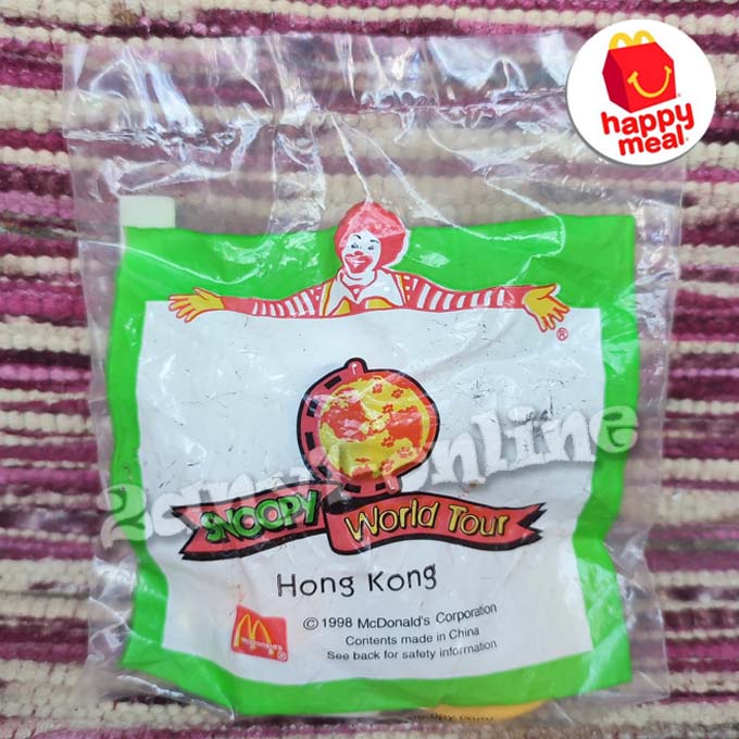 1998 Mcdo Snoopy World Tour - HONGKONG (Sealed) | Shopee Philippines