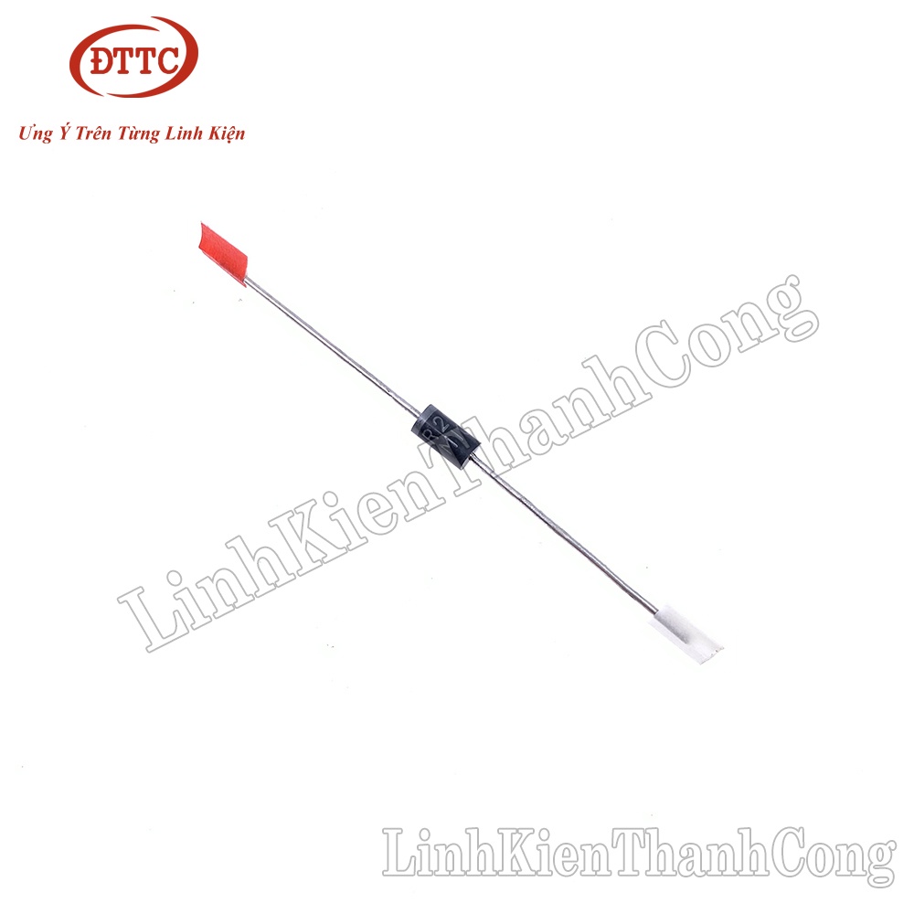 Set of 2 Pulse Diode FR207 2A 1000V Wire Type (Genuine MIC) | Shopee ...