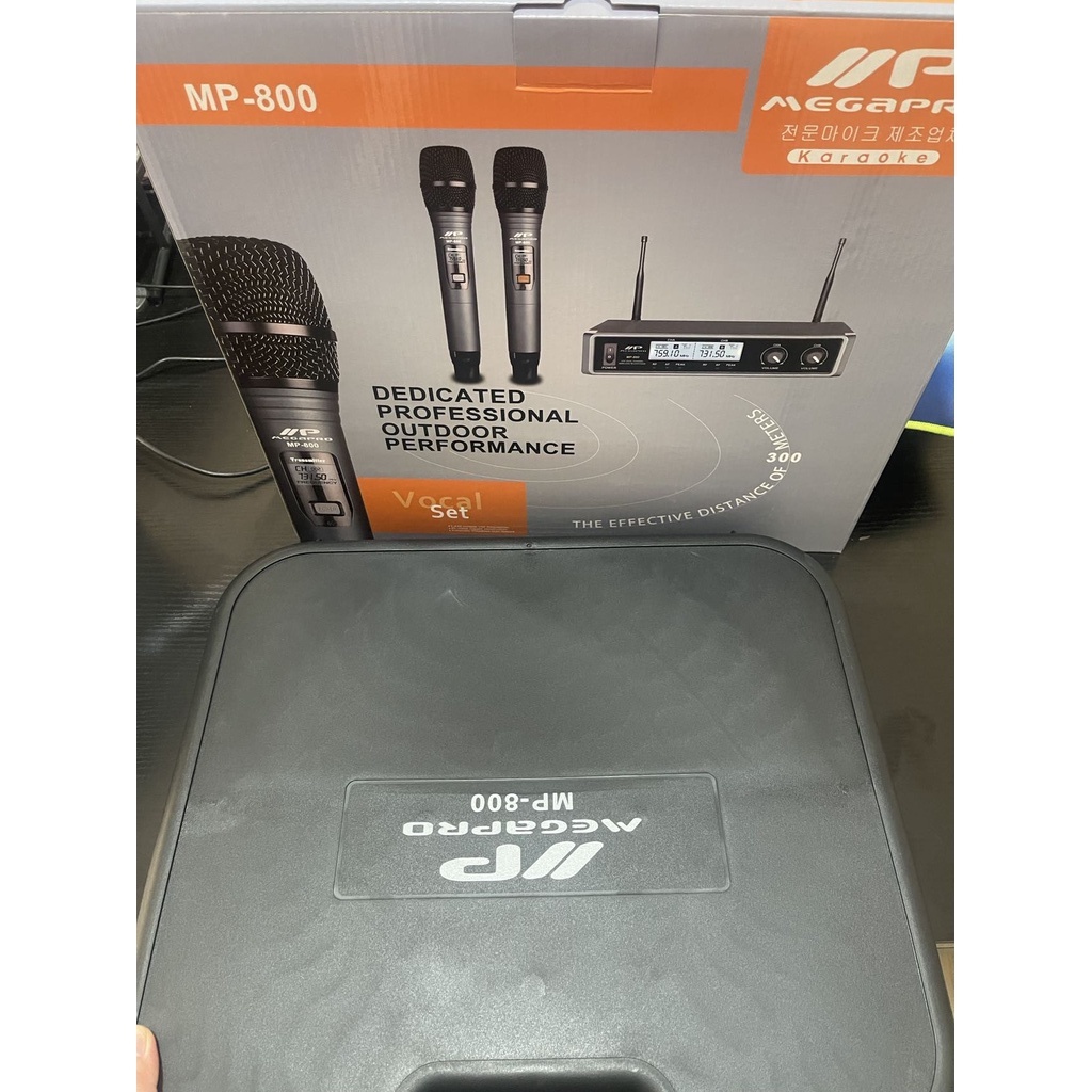 Megapro MP-800 Dedicated Professinoal Outdoor Wireless Microphone With ...