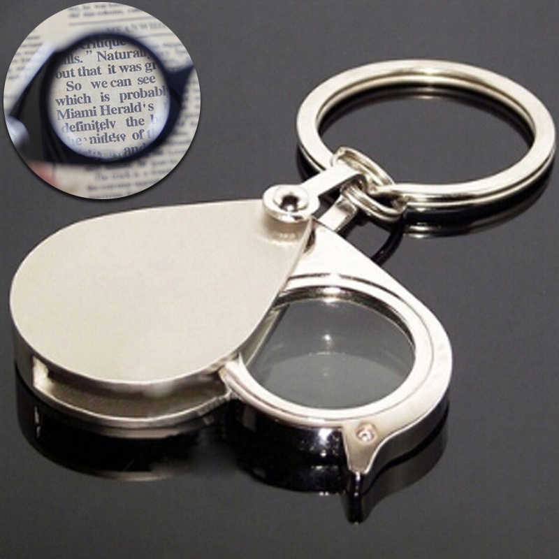 New Folding Jewelry 8X Magnifier Eyes Glass Loupe Lens Magnifying with ...