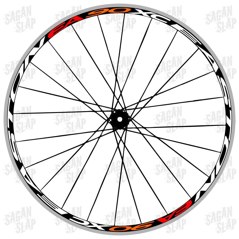 Easton EA 90 XC Sticker Width 2cm Decal rim mtb downhill roadbike 26 27 ...