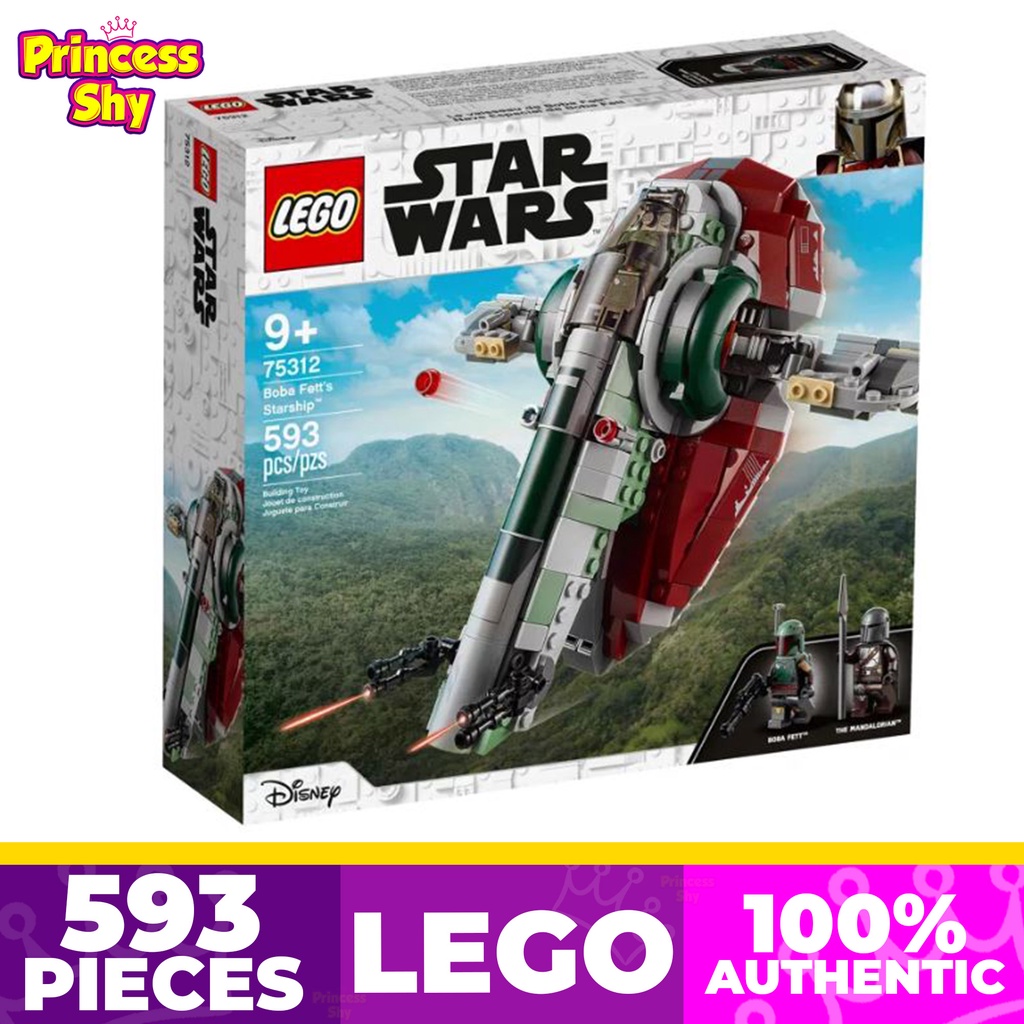 Lego Star Wars 75312 Boba Fett's Starship | Shopee Philippines