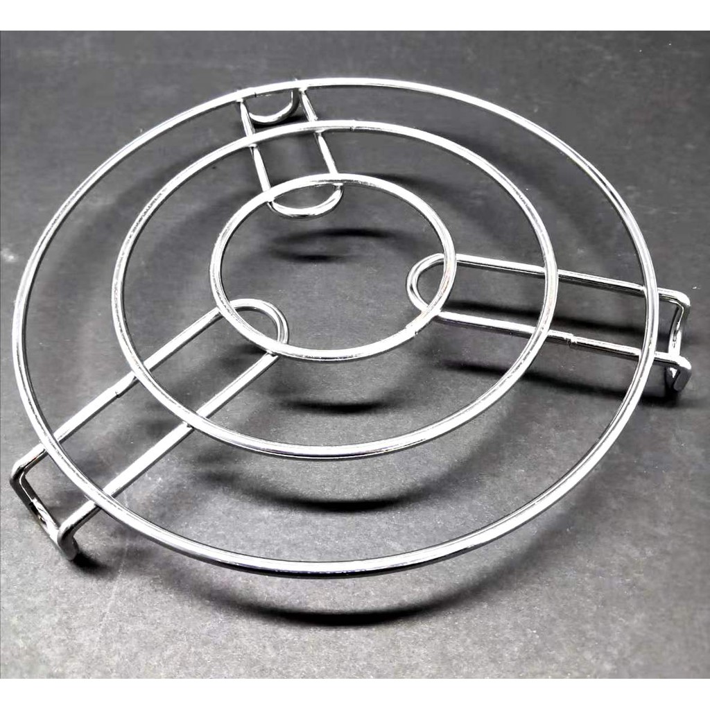 Stainless Round Pot Stand Steamer 7 inches | Shopee Philippines