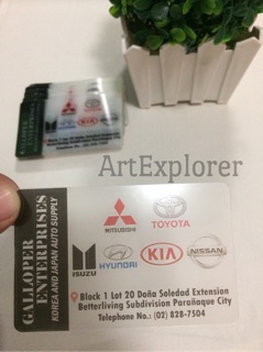 Transparent Calling Card Free Layout | Shopee Philippines