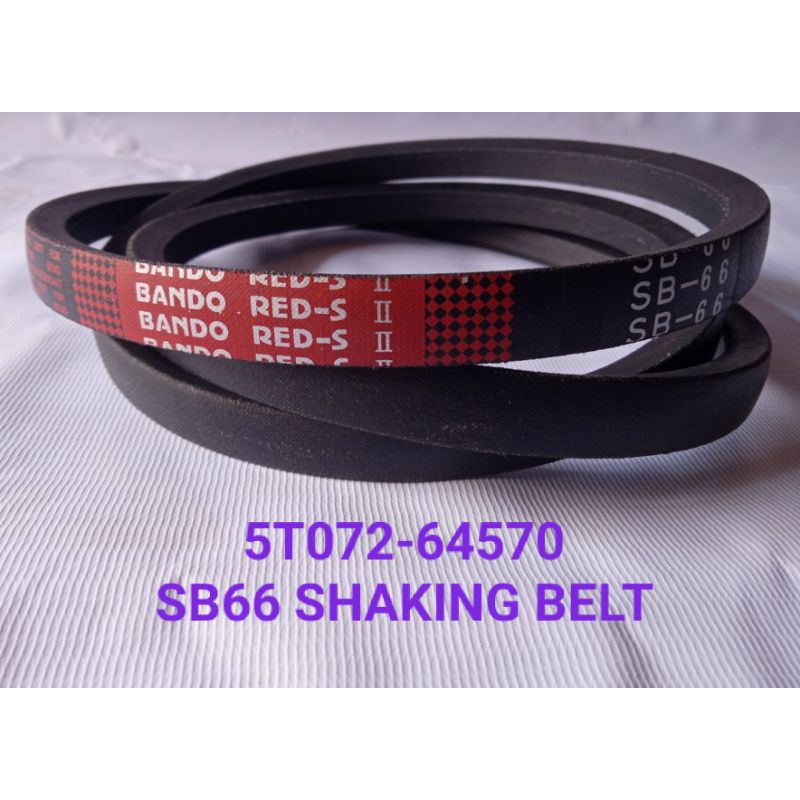 SB 66 BANDO RED SHAKER DRIVE BELT KUBOTA DC60 & DC70 | Shopee Philippines