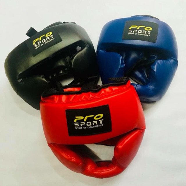 Pro Sport Boxing head gear face protector headgear support | Shopee ...